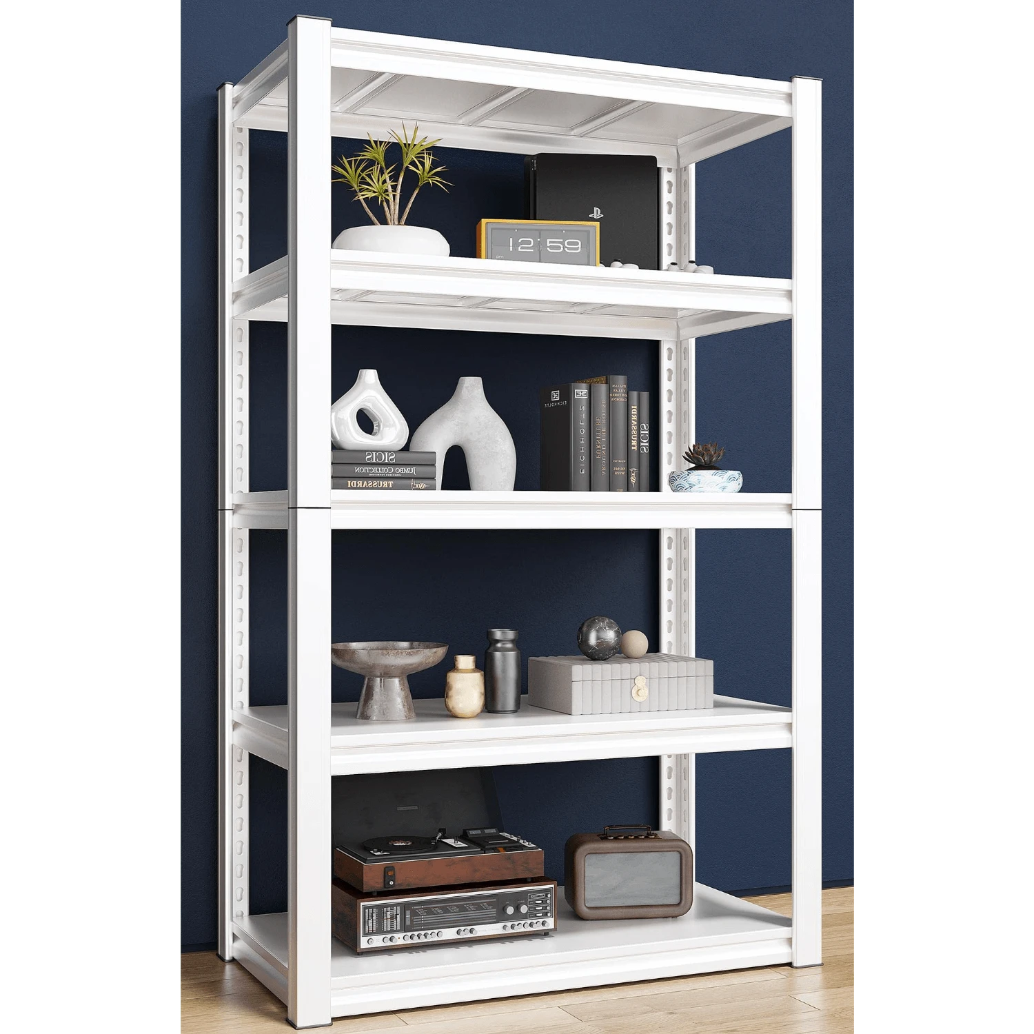 Raybee Heavy Duty Shelves Shelf Storage Shelving Unit Metal shelves ...
