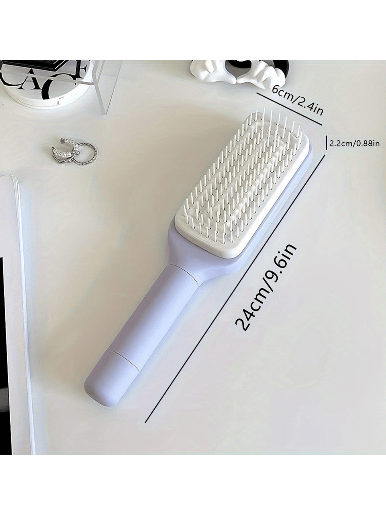 Long Hair Anti-static Scalp Massaging Straightening Comb With Automatic ...