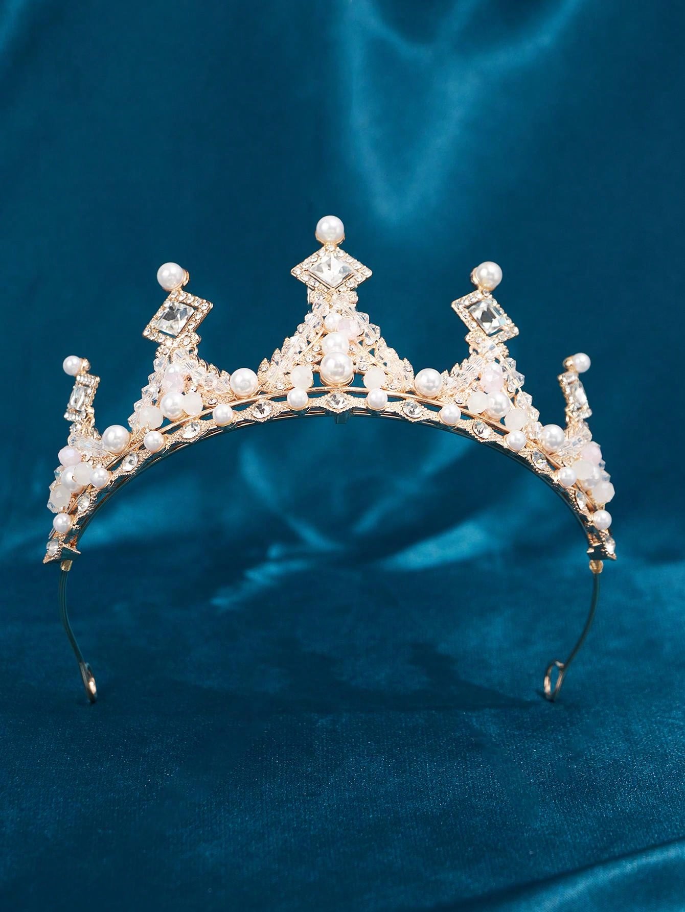 Women Tiara- Baroque Vintage Queen Crown for Bridal Princess at Wedding ...