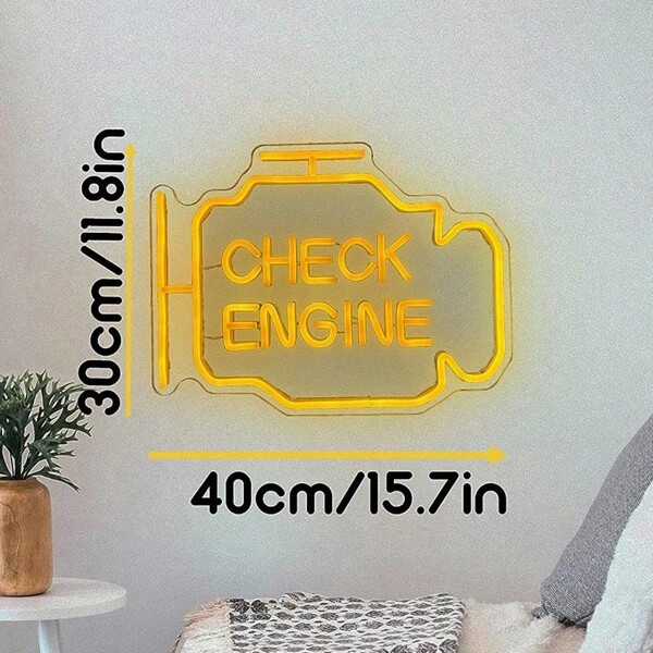 Check engine neon sign | SHEIN USA