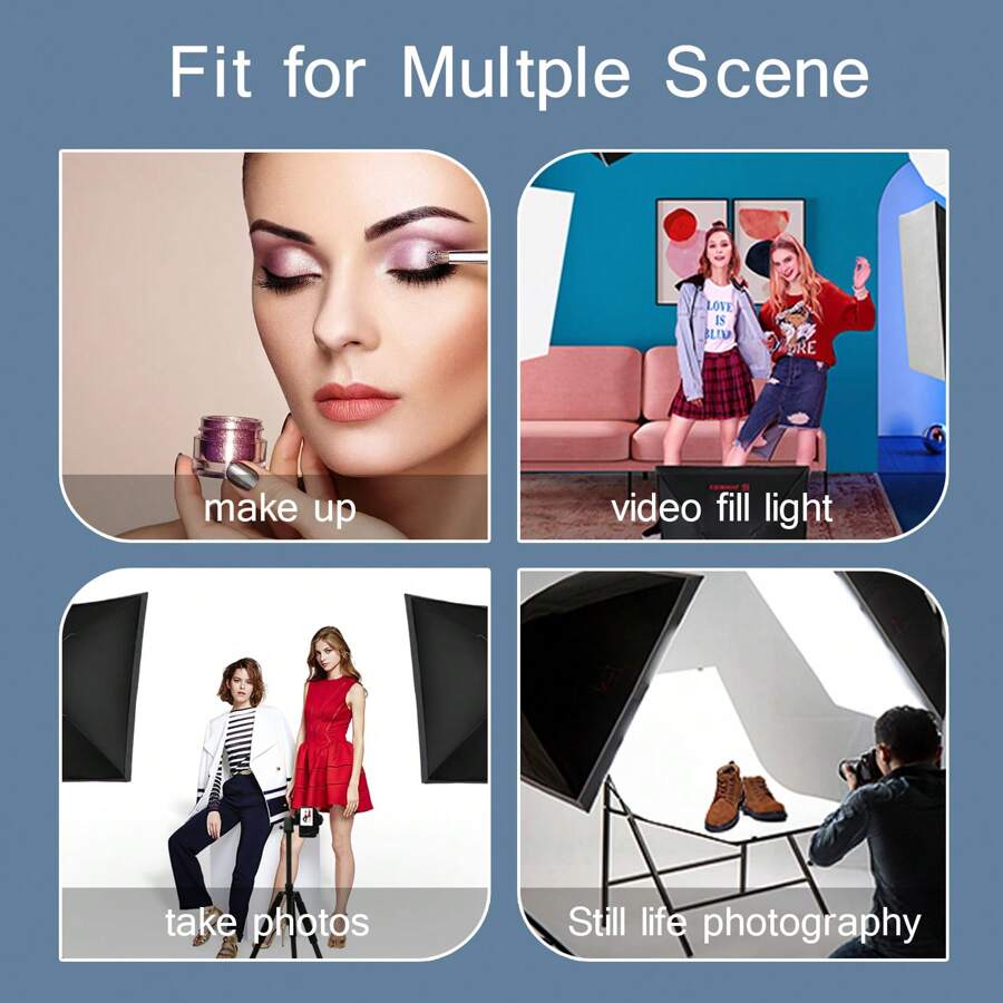 US/EU plug adapters NO Bulb Professional Photography softbox Lighting ...