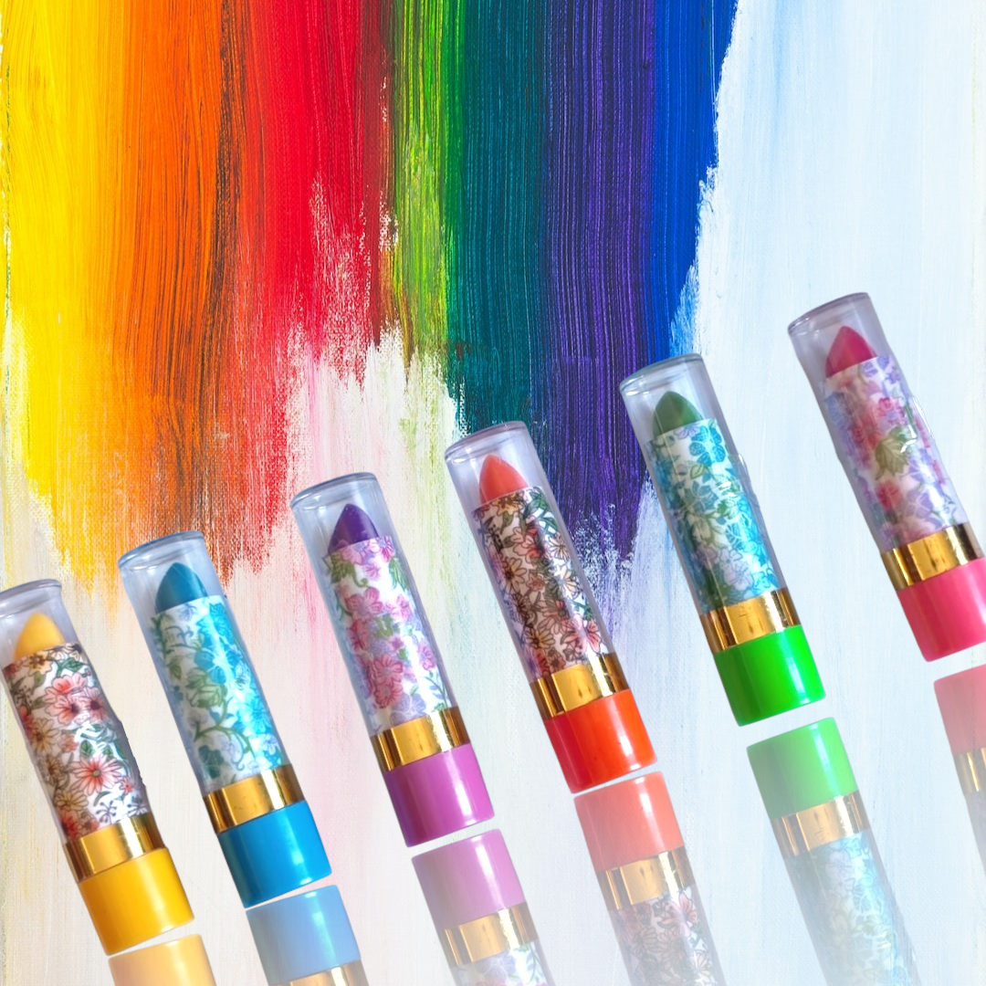 Labial Mágico Kit de 6 tonos diferentes con áloe vera es térmico y se ...