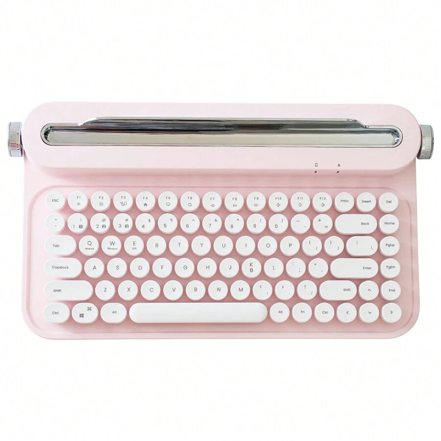 YUNZII ACTTO B305 Wireless Typewriter Keyboard, Retro BT Aesthetic ...