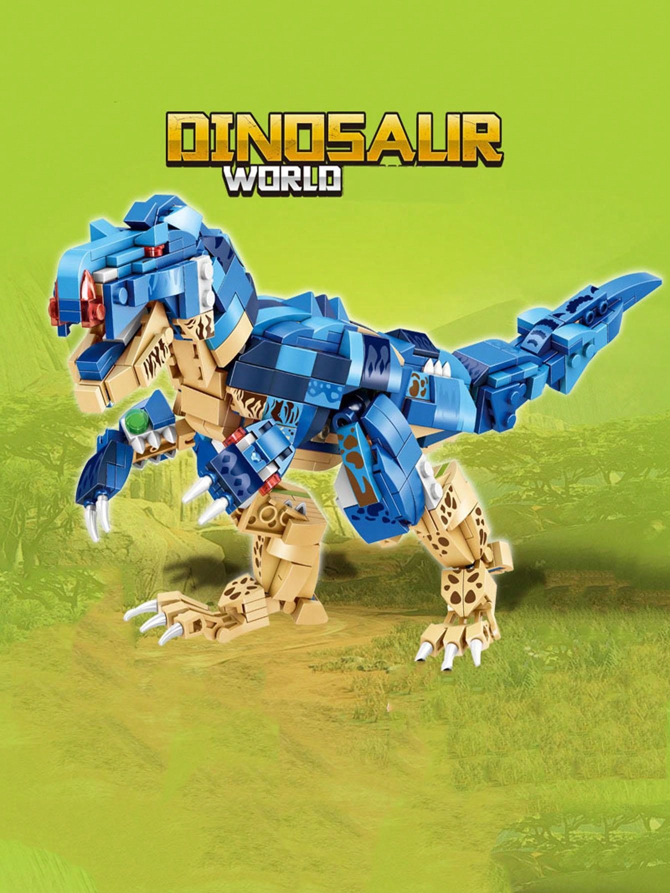Spinosaurus,202pcs Assemble Building Blocks. Collect Four Dragons To ...