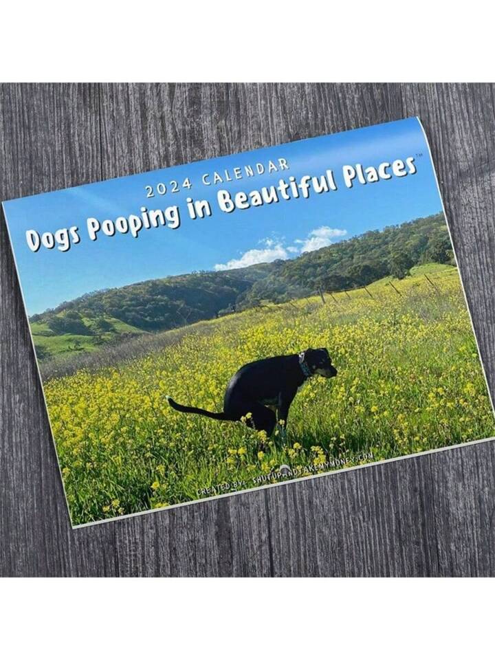 Calendar 2024 - Wall Calendar from January 2024 to December 2024 with ...