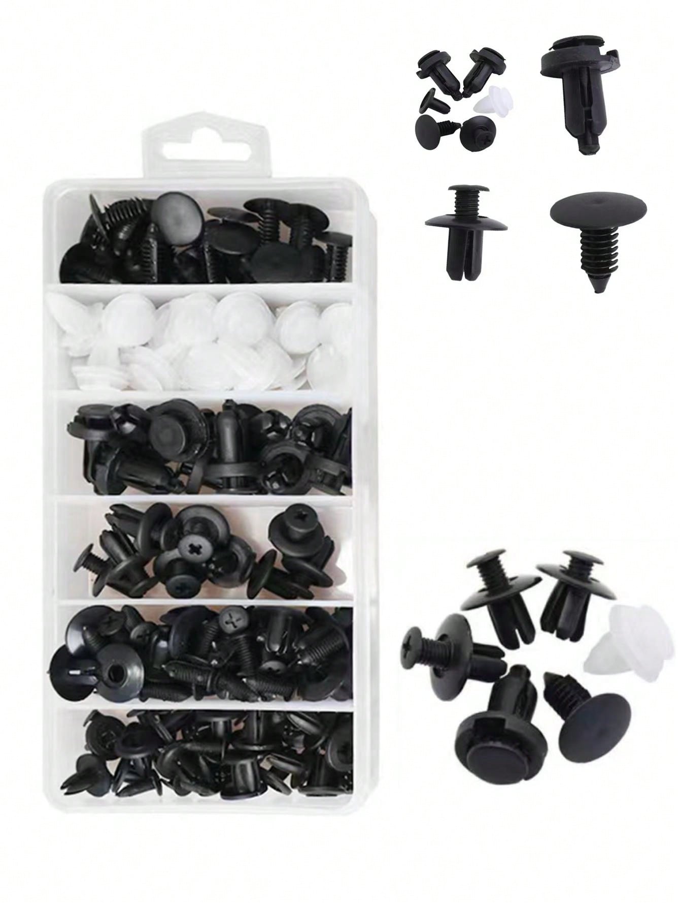 100-in-1 Automotive Plastic Rivet Fasteners, Suitable For Securing ...