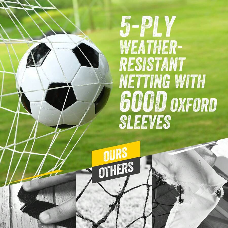 Haokelball Soccer Goal Net Portable Soccer Goals For Backyard With ...