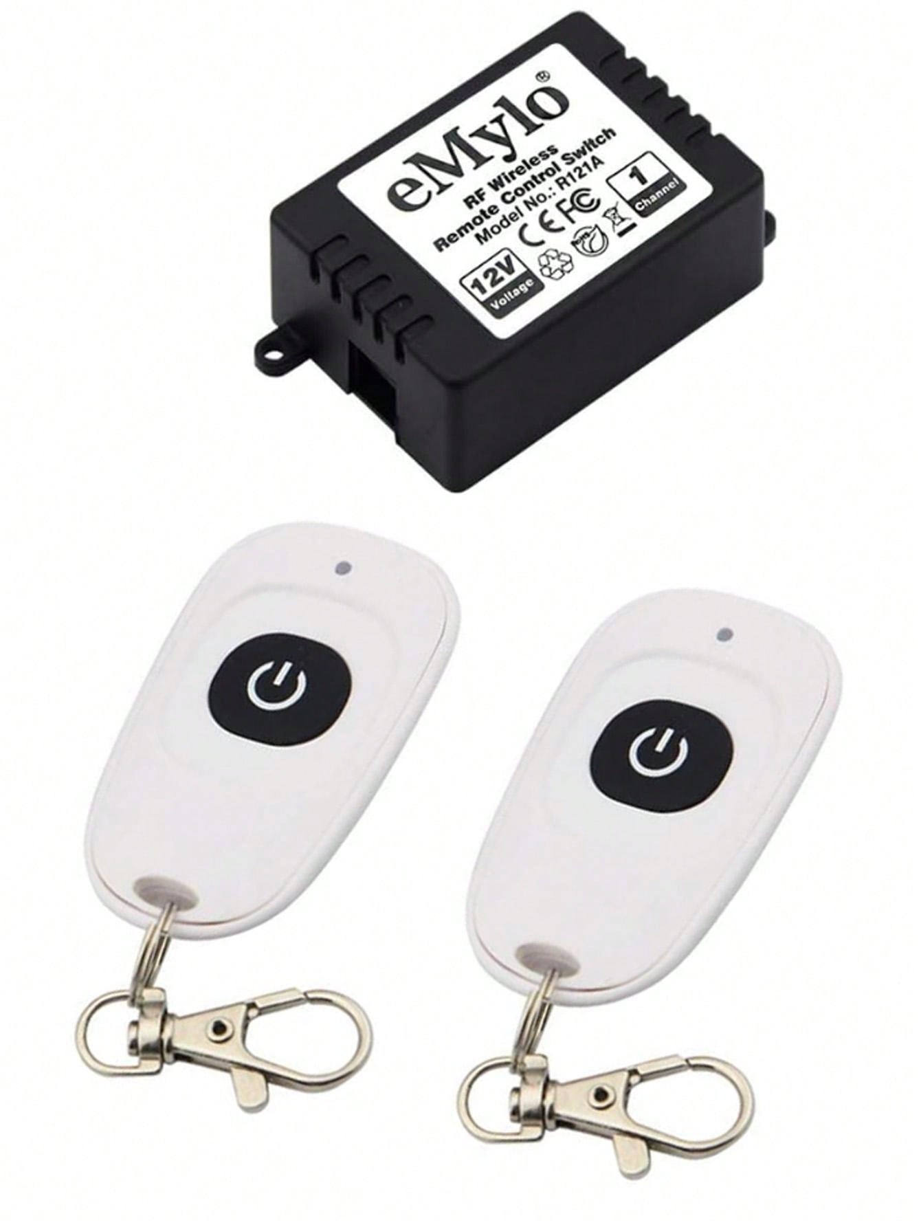 1 pc eMylo Smart RF Relay Switch Wireless Remote Control Switch DC 12V ...