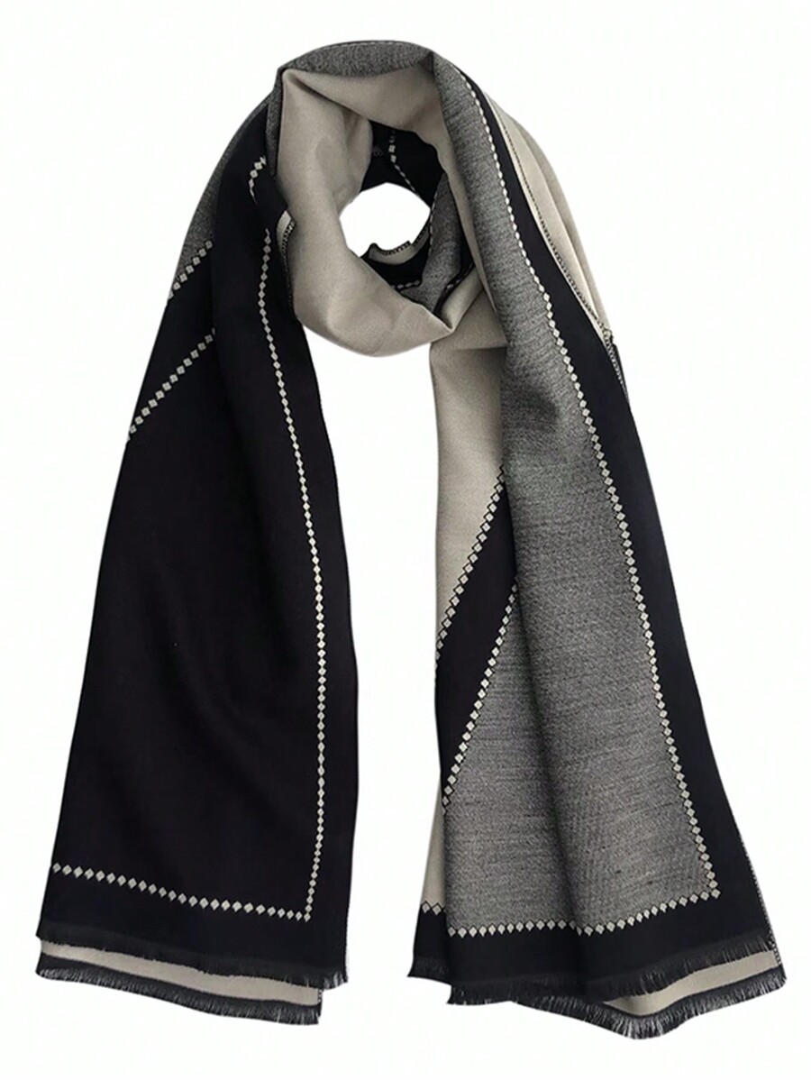 1 Peça Novo Cachecol De Inverno Feminino, Estilo Coreano Xale De ...