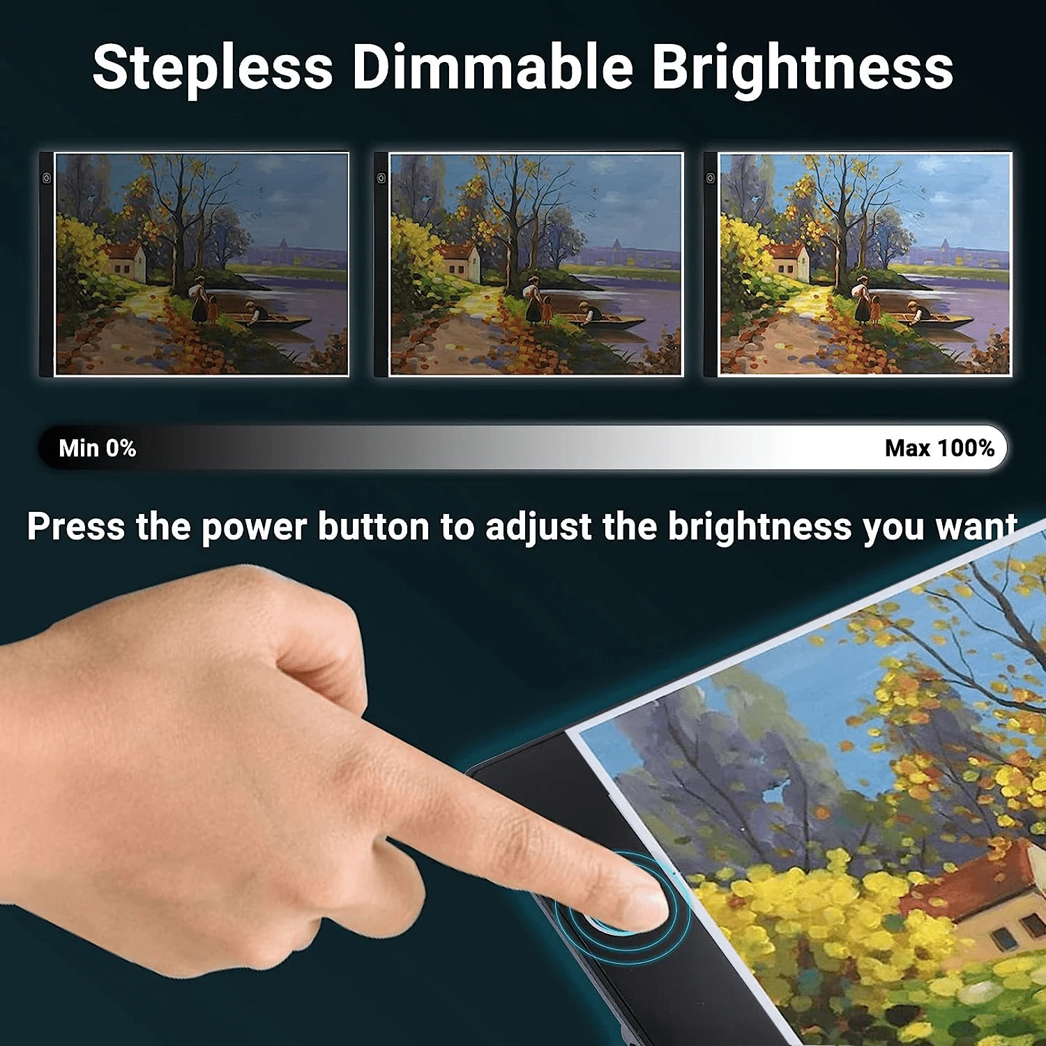 1pc A3/A4/A5 Tracing Light Pad, Ultra-Thin Tracing Light Box USB Power ...