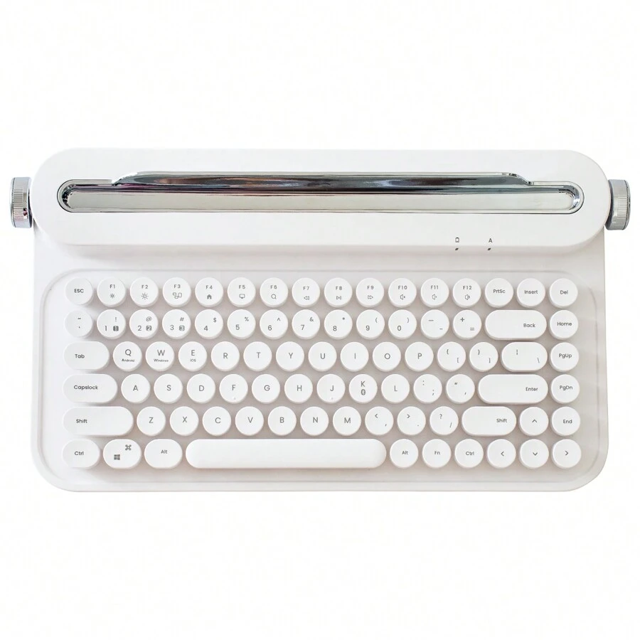 YUNZII YUNZII ACTTO B305 Wireless Typewriter Keyboard, Retro BT ...
