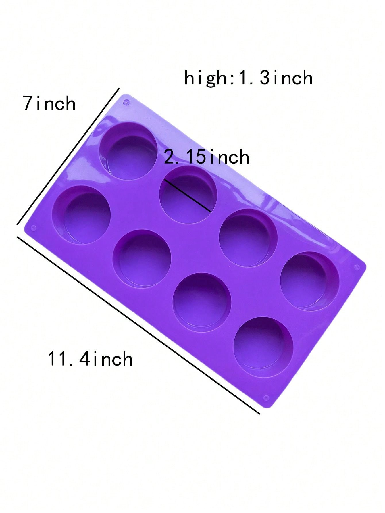 8-cavity Tall Cylinder 3d Silicone Baking Mold | SHEIN USA