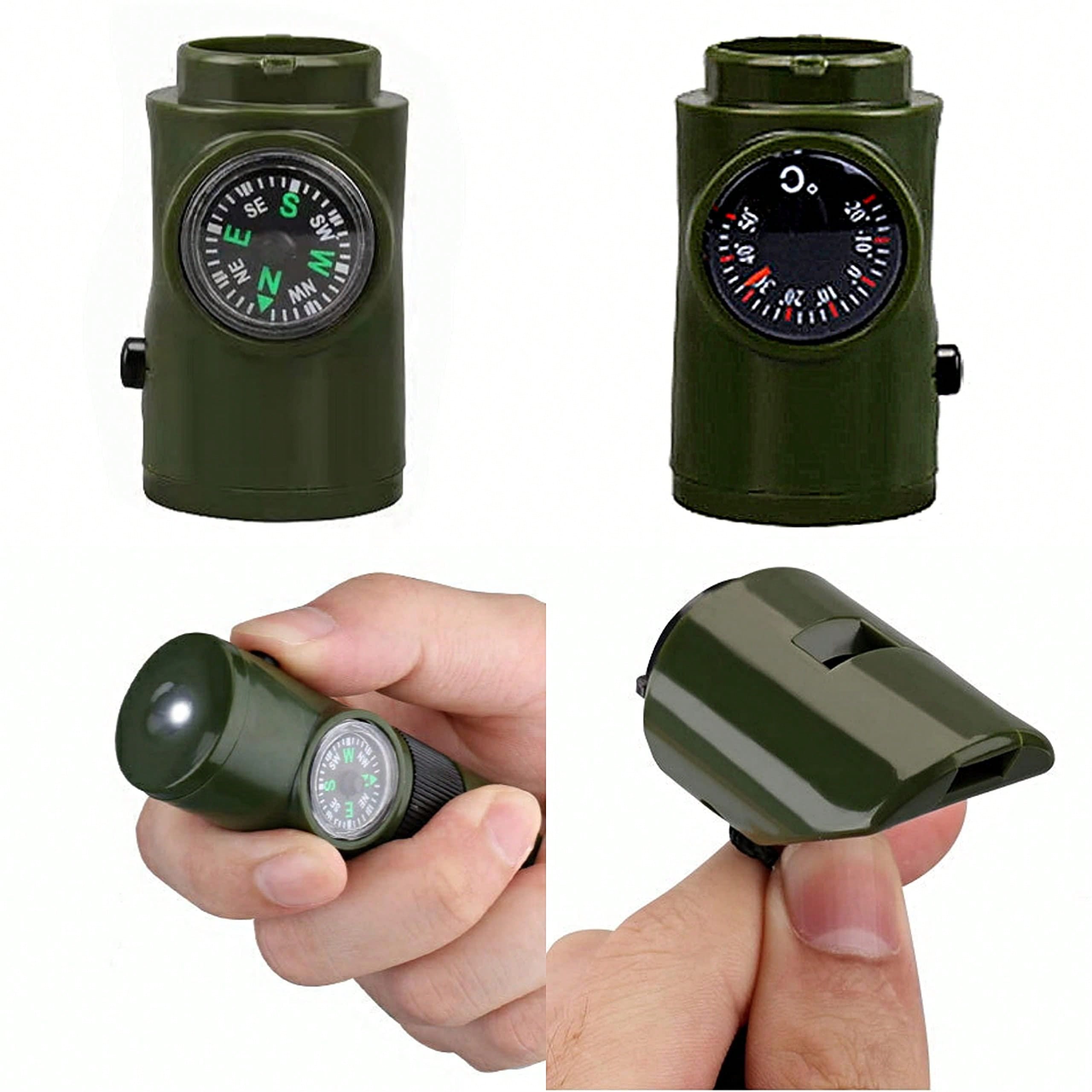 7-In-1 Multifunctional Emergency Survival Whistle Set, 1pc | SHEIN ...