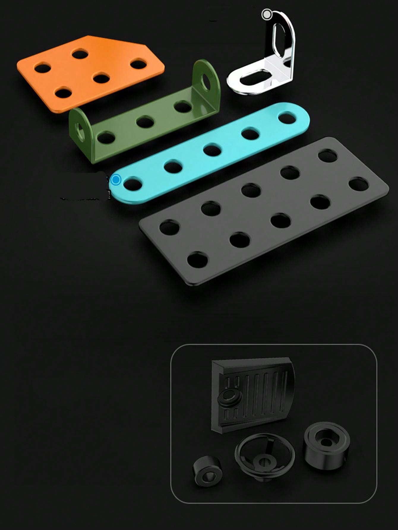 Metal Building Series Assembly Toys For Kids,Erector Set Vehicles Model ...