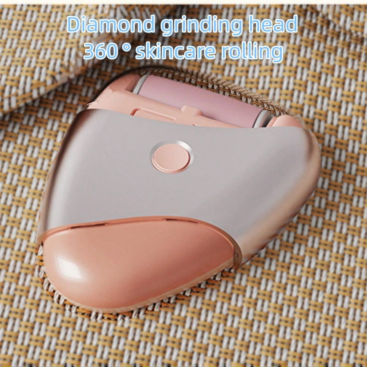 Electric Foot Exfoliator With Led Light, Remove Dead Skin, Calluses ...