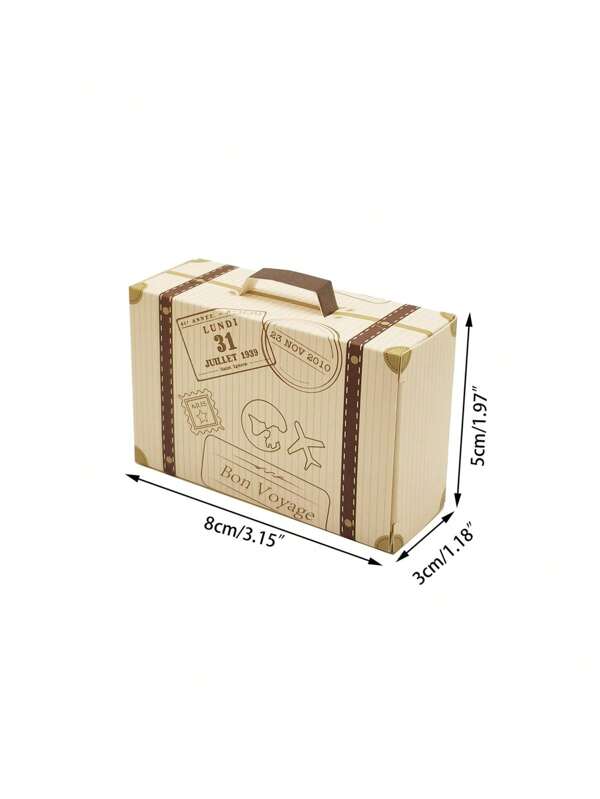 5pcs Suitcase Design Candy Box | SHEIN UK