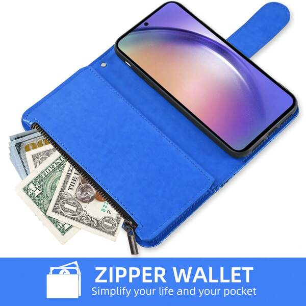 Cute Glitter Zipper Wallet Phone Case For Moto G Stylus Power Play Stylo 4G 5G UW Edge+ 2020 ...