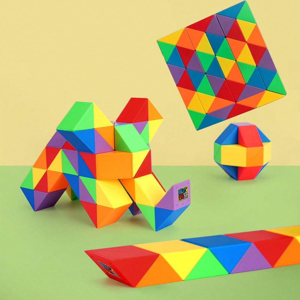 48-segment Magic Ruler Puzzle Toy, Creative And Transformable, Stress ...