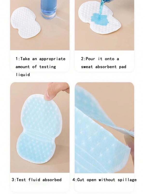 Summer Armpit Sweat Pads, Ultra-thin Disposable Underarm Sweat ...