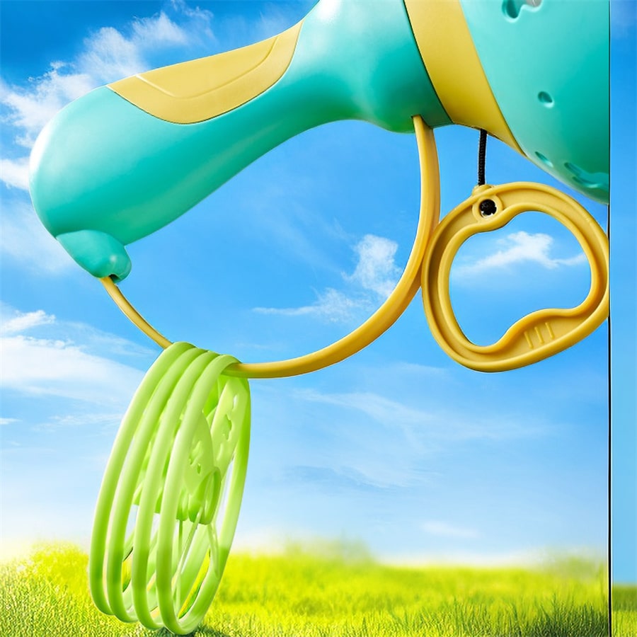 Children's Outdoor Sports Toy Hand Throwing Pulling Line Flying Disc ...