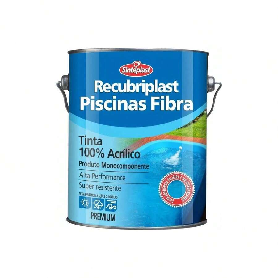 Tinta Acrilica Impermeavel Para Piscina De Fibra 3,6l | SHEIN Brasil