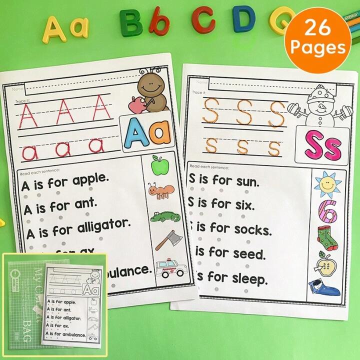 Hojas De Práctica De Escritura A Mano En Inglés