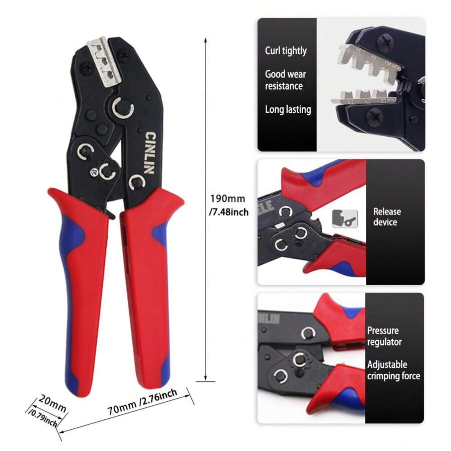 1pc Mc4 Solar Panel Connector Crimping Tool Sna-2546b Photovoltaic ...