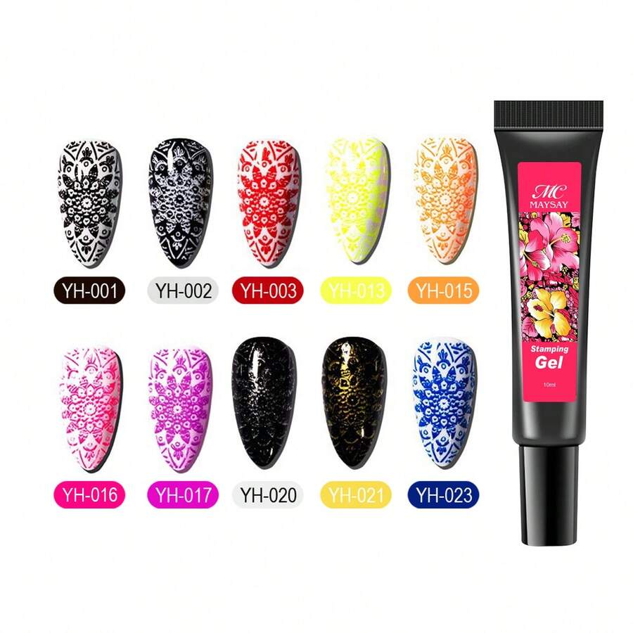 Nail printing gel, high concentration color drawing gel, tapping gel ...