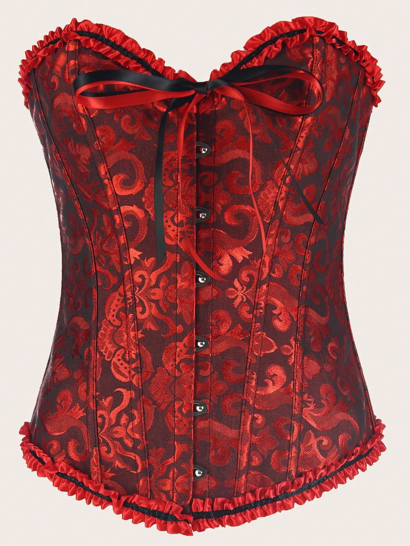 Flower Embroidery Sport Corset | SHEIN USA