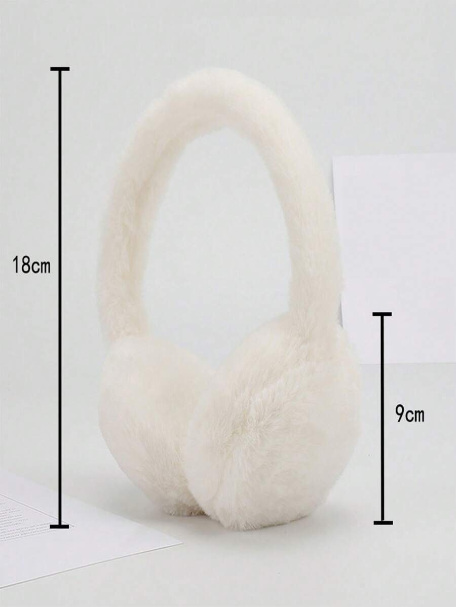 Warm Ear Muffs For Women, Cute Student Ear Warmer Plush Ear Cover ...