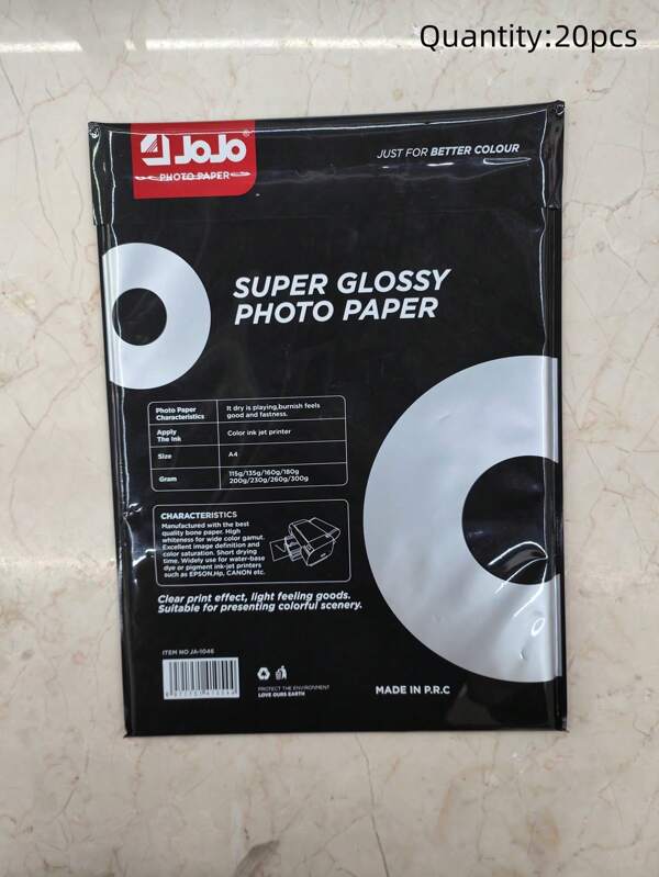 20 Sheets Of 230gsm A4 Size Photo Paper In New Packaging | SHEIN USA