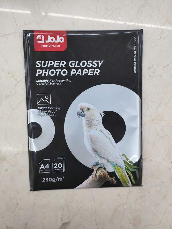 20 Sheets Of 230gsm A4 Size Photo Paper In New Packaging for Sale ...