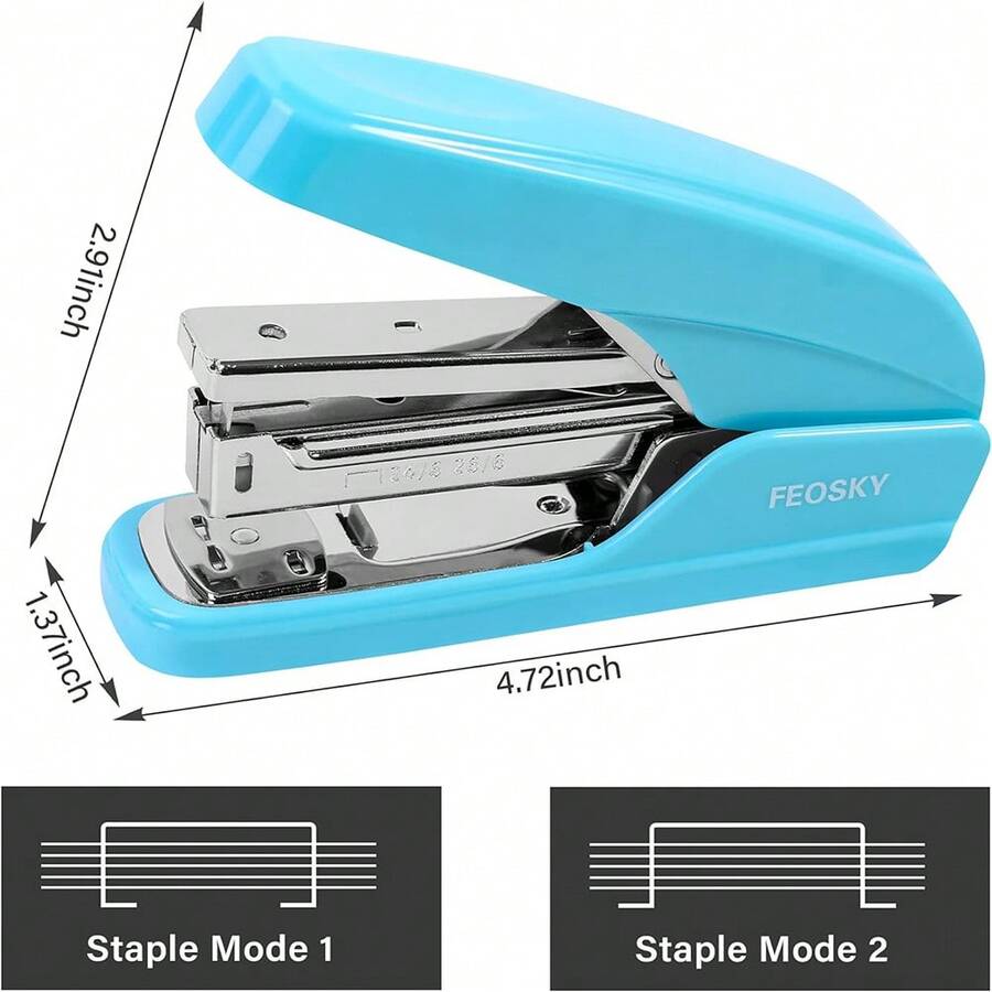 Stapler, One-Click Binding, Can Bind 20 Sheets, Easy And Effortless ...