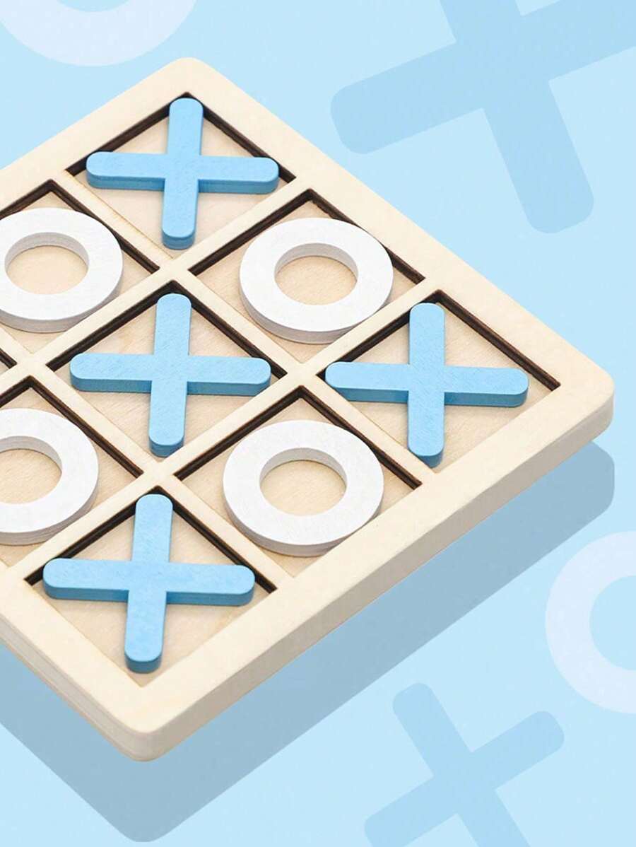 1set Wooden Tic Tac Toe Sudoku Xo Board Game, Educational Desktop Game ...
