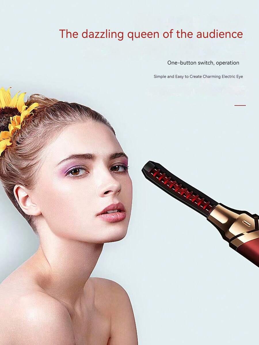 Pain-Free Electric Heated Eyelash Extension Tool Eyelash Curler ...