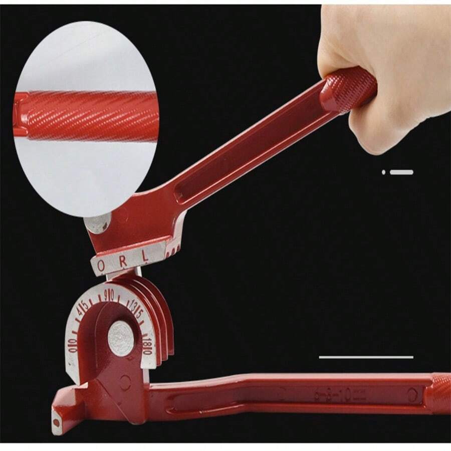 Portable Multi-functional Manual Pipe Bender, 3-in-1 Three-groove Pipe ...