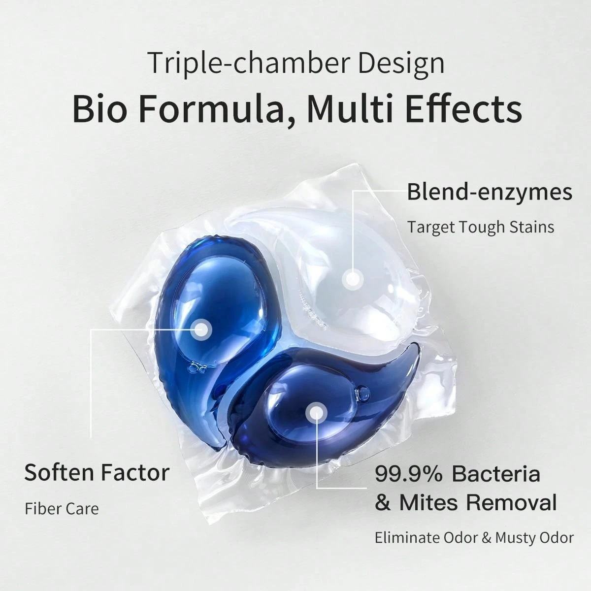 Upgraded Peaches & Cedar Woody Scent High Efficiency Deep Clean Bio ...