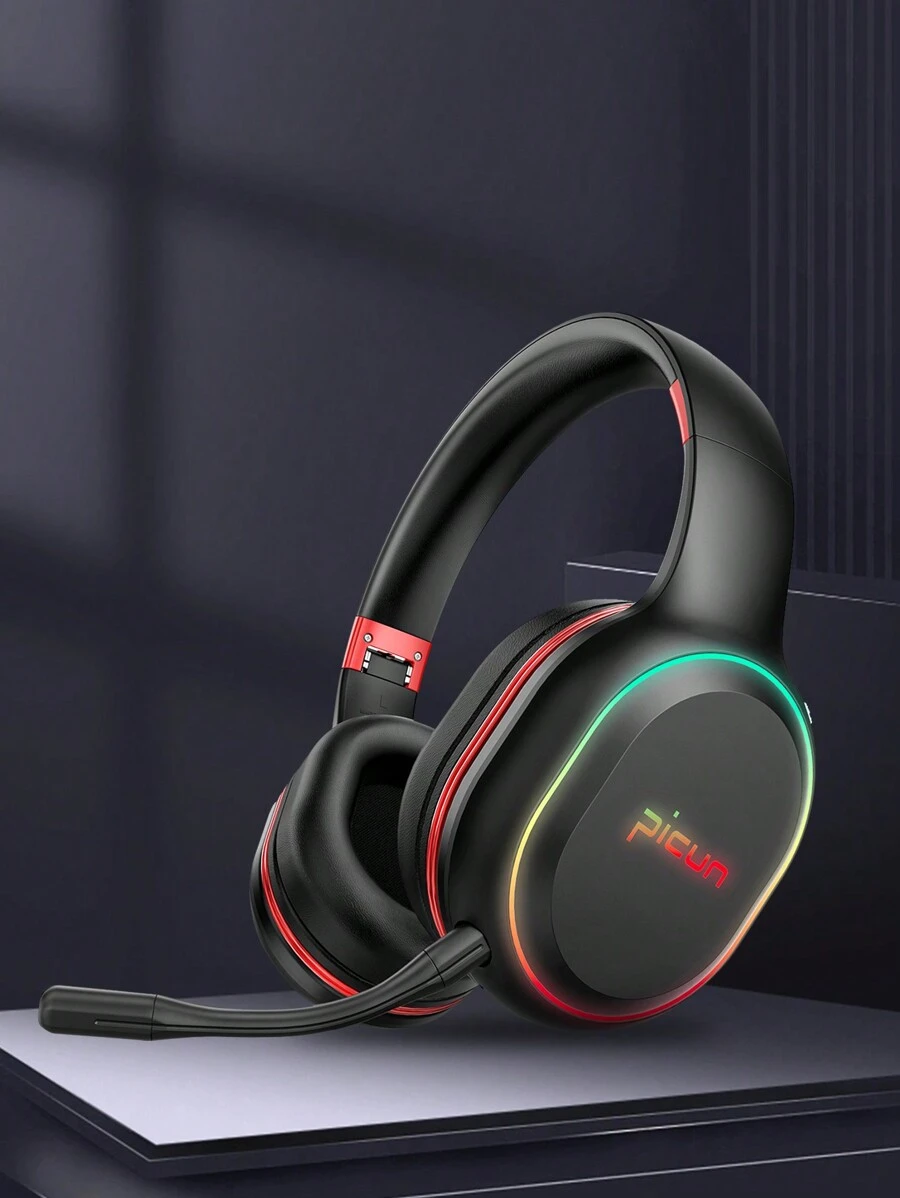 Wireless Gaming Headset For PC, Laptop, Switch, Dynamic EQ Ultra-Low ...