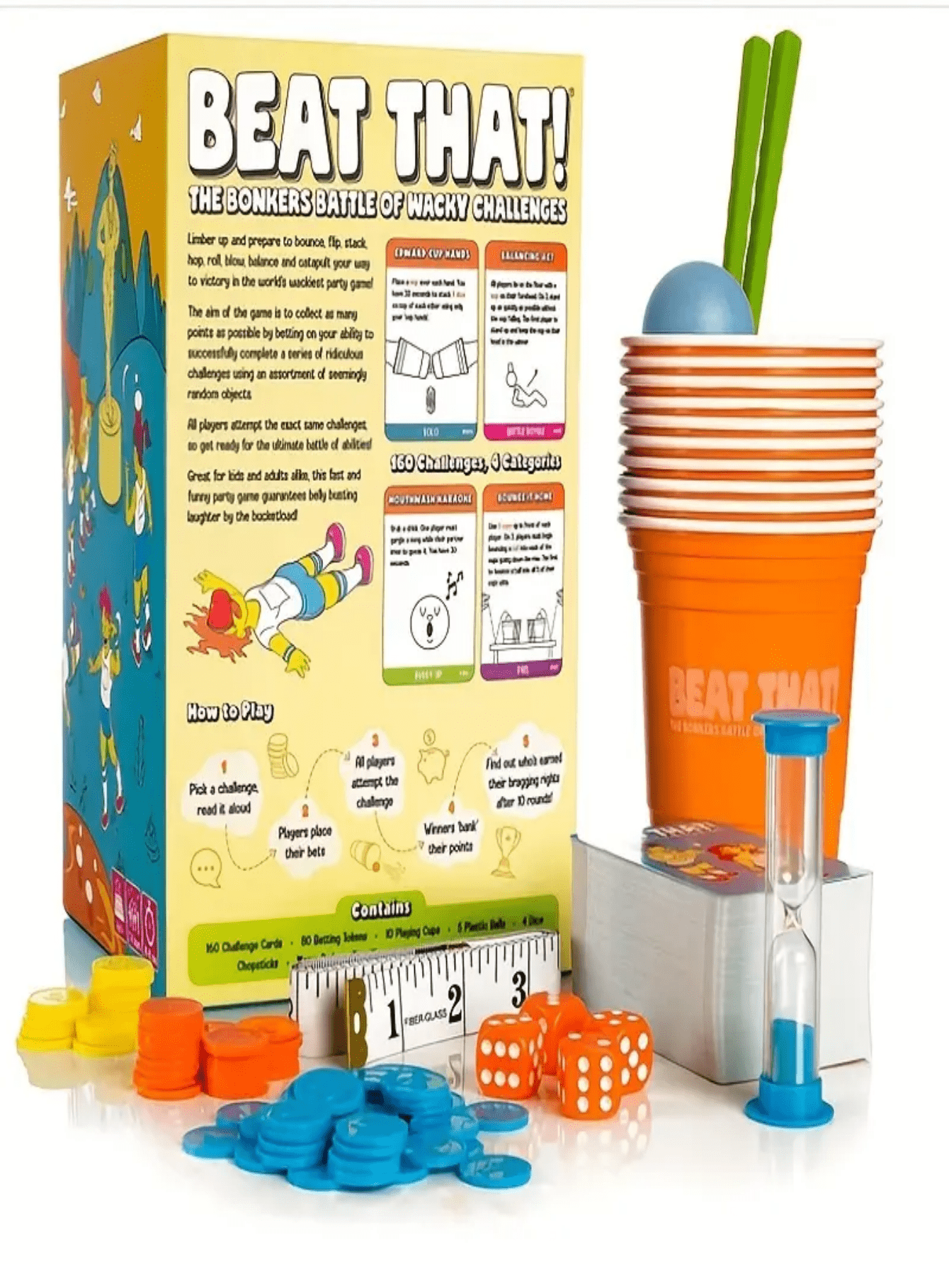 Beat That! The Bonkers Battle Of Wacky Challenges - Party Games, Family ...