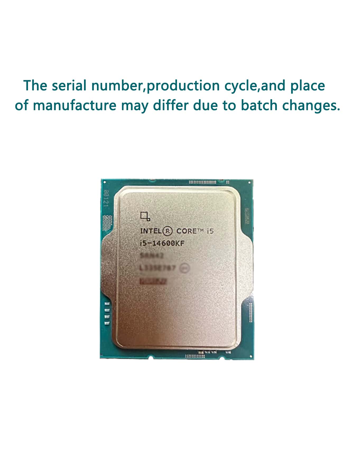 Intel Core i5-14600KF i5 14600KF 3.5GHz 14-Core 20-Thread CPU Processor ...