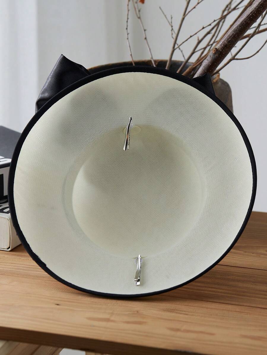 Sombrero De Moda De Estilo Francés, Fascinator Nupcial, Sombrero De ...