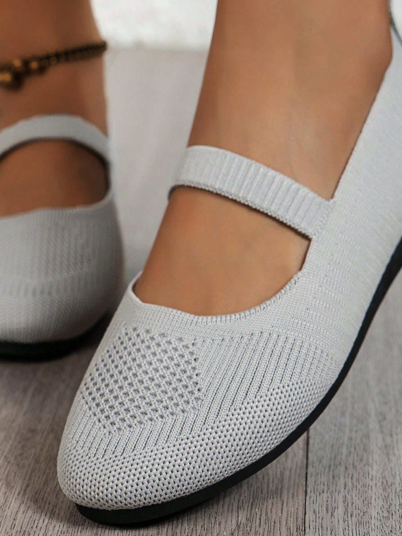 Vrouwen Casual Schoenen zonder veters Zachte bodem Antislip Platte ...