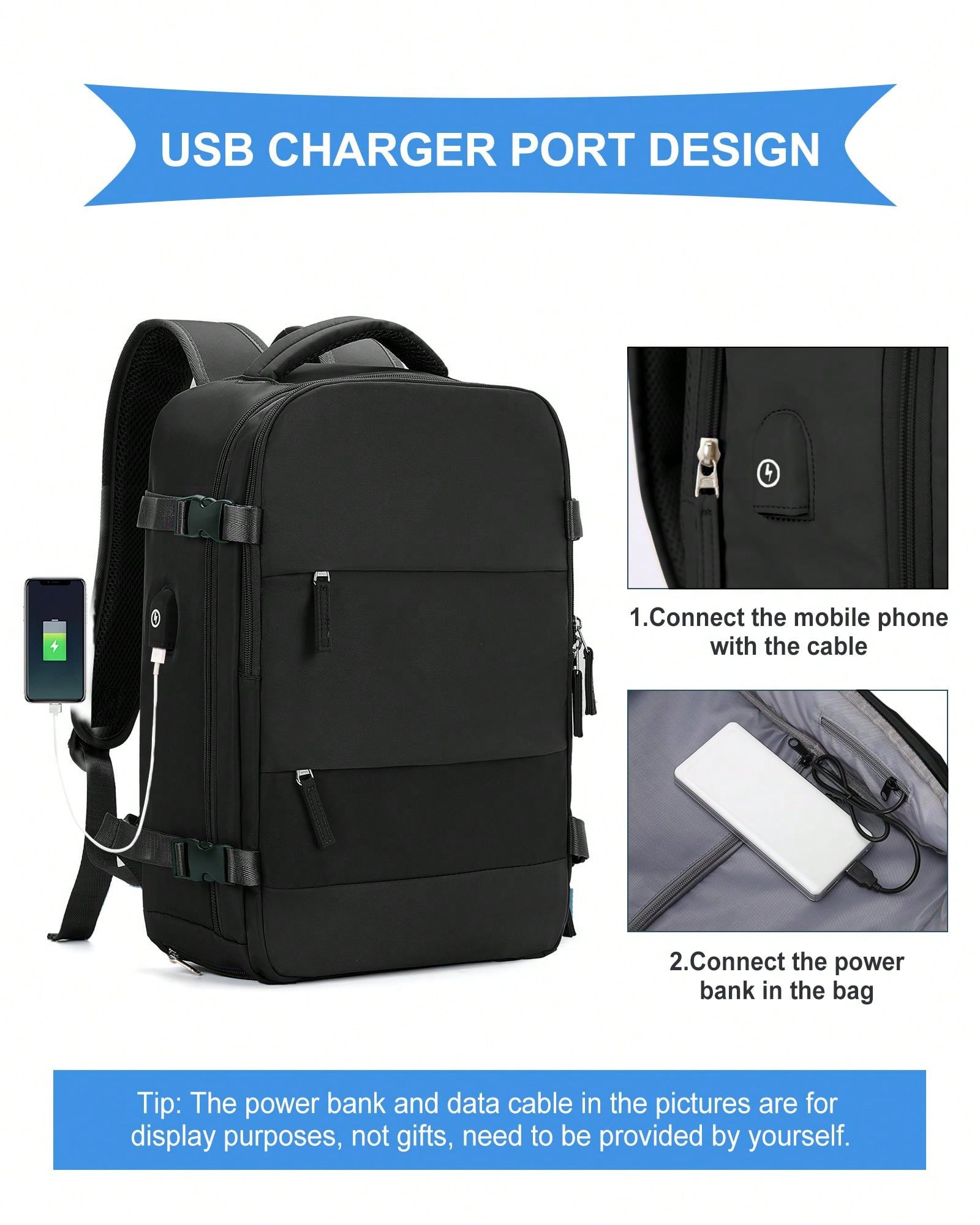 Carry-on Rucksack Reiserucksäcke Flug Genehmigt Outdoor Sport Rucksack ...