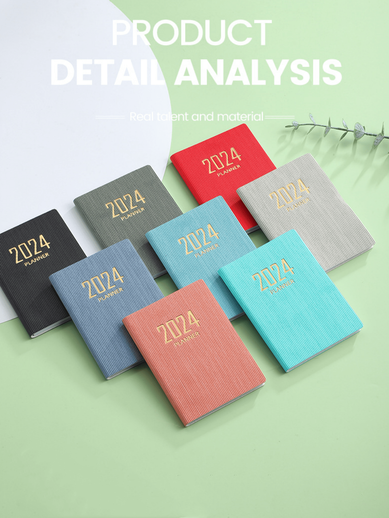 2023 In Stock English Daily Schedule A7 Notebook For Daily Plan And ...