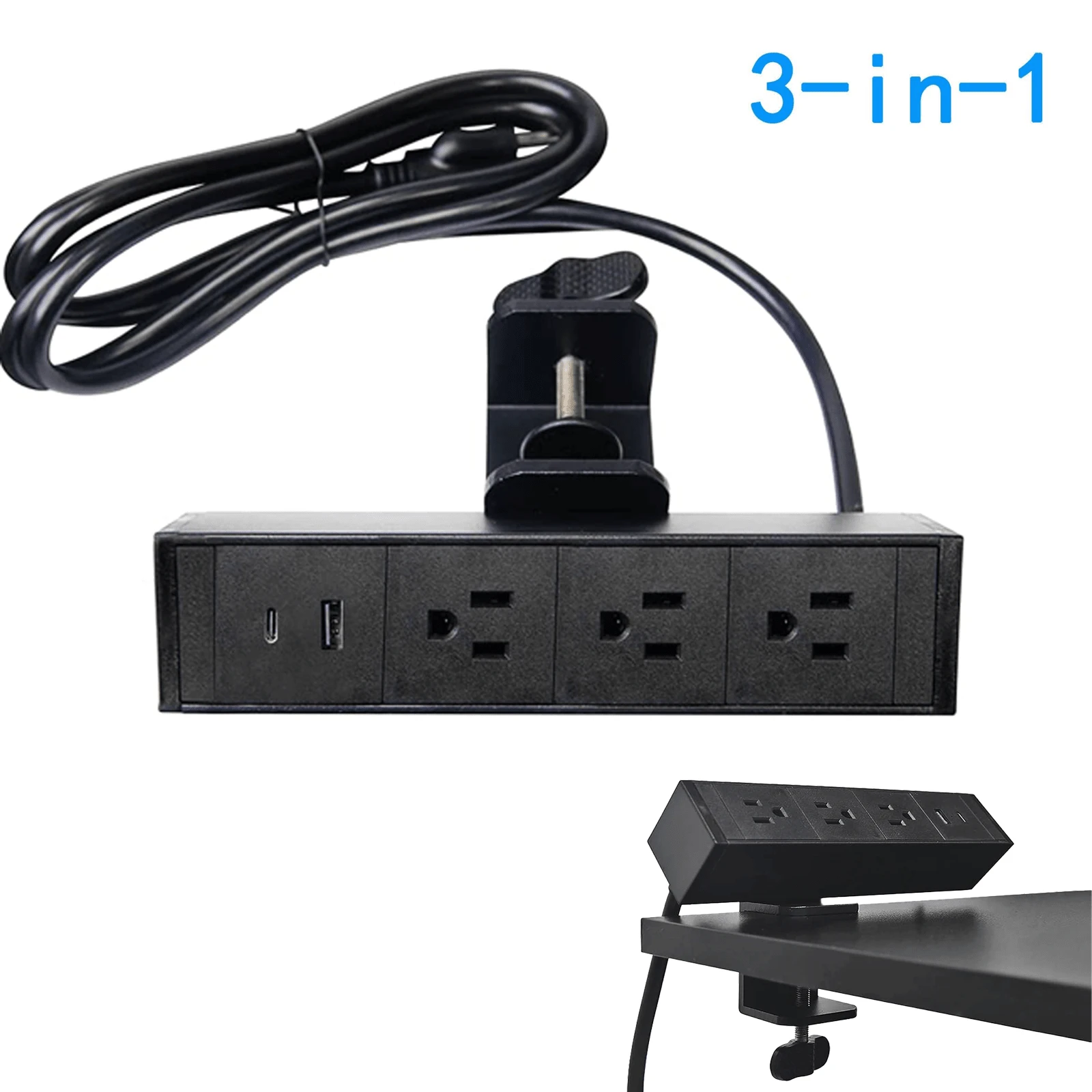 FOH Mobile Power Center With 5 Connection Options Includes 3 AC Plugs ...