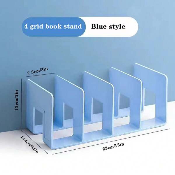 Acrylic Desk Book Stand In Mordern Colors, Transparent Student Book ...