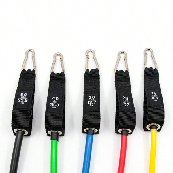 11-piece Set Of Tensioners, Fitness Tension Rope Functional Trainer ...