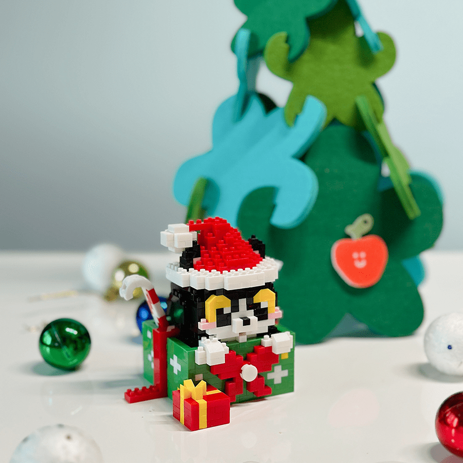 1pc 6765 Christmas Themed 3d Building Blocks | SHEIN USA