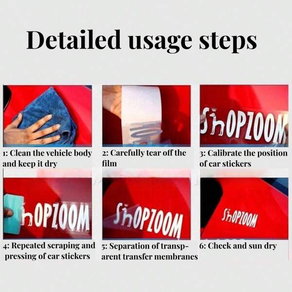 1pc White 3d Resin Reflective Logo Motorcycle Helmet Sticker Don't ...