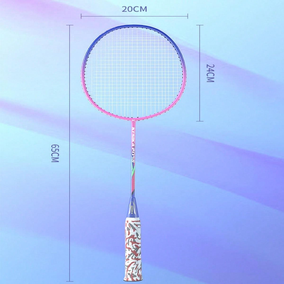 Training Tennis Racquet Set Badminton Racquet Resilient Durable ...